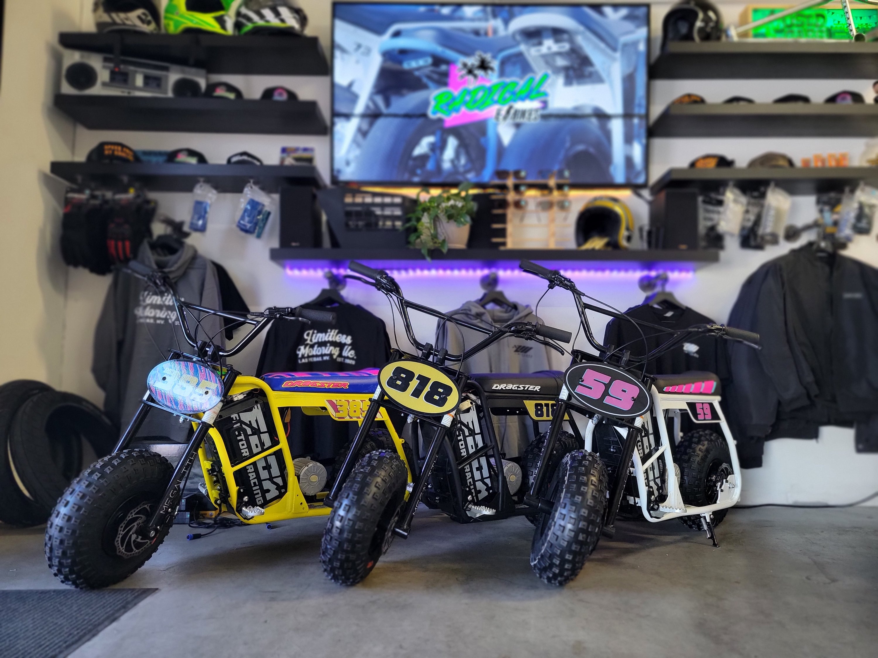 Radical eBikes Is Proud To Introduce The EBOX Dragster Minibike To Our